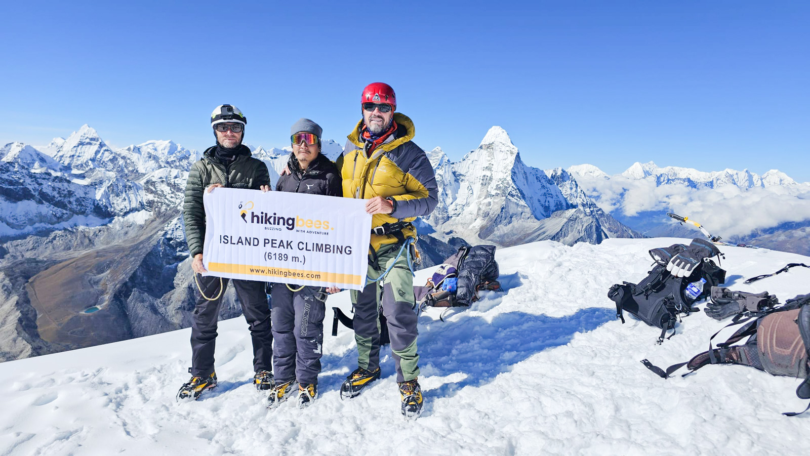 EBC with Island Peak Climbing : Highlights, Itinerary, Trip Map and more